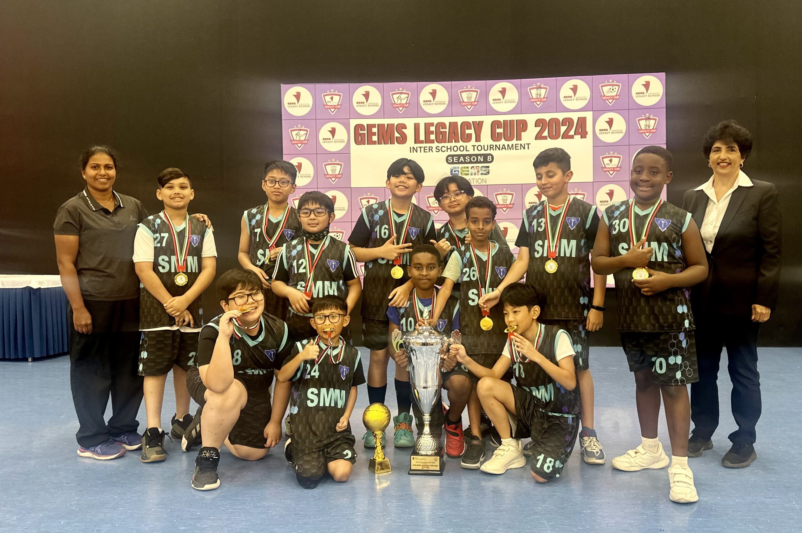 Boys Basketball Tournament - Winners - St Mary High School Muhaisnah